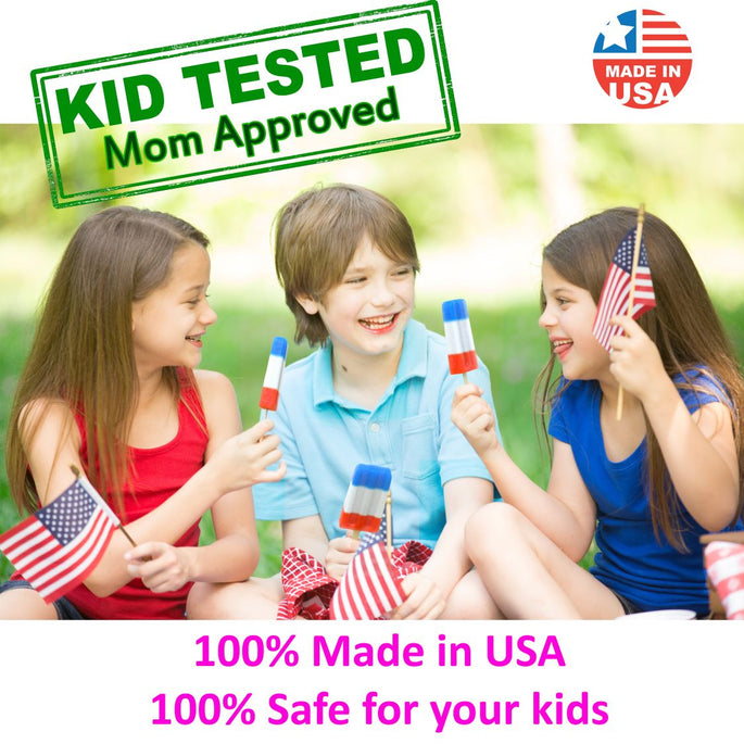 American Ice Pop Maker - 10 Pops + 50 Wood Sticks + Brush – American ...