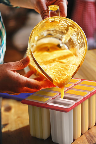 American Ice Pop Maker - 10 Pops + 50 Wood Sticks + Brush – American ...